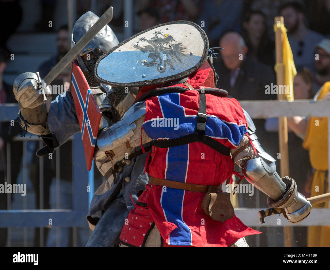 Re enactment scotland knight hi-res stock photography and images - Alamy