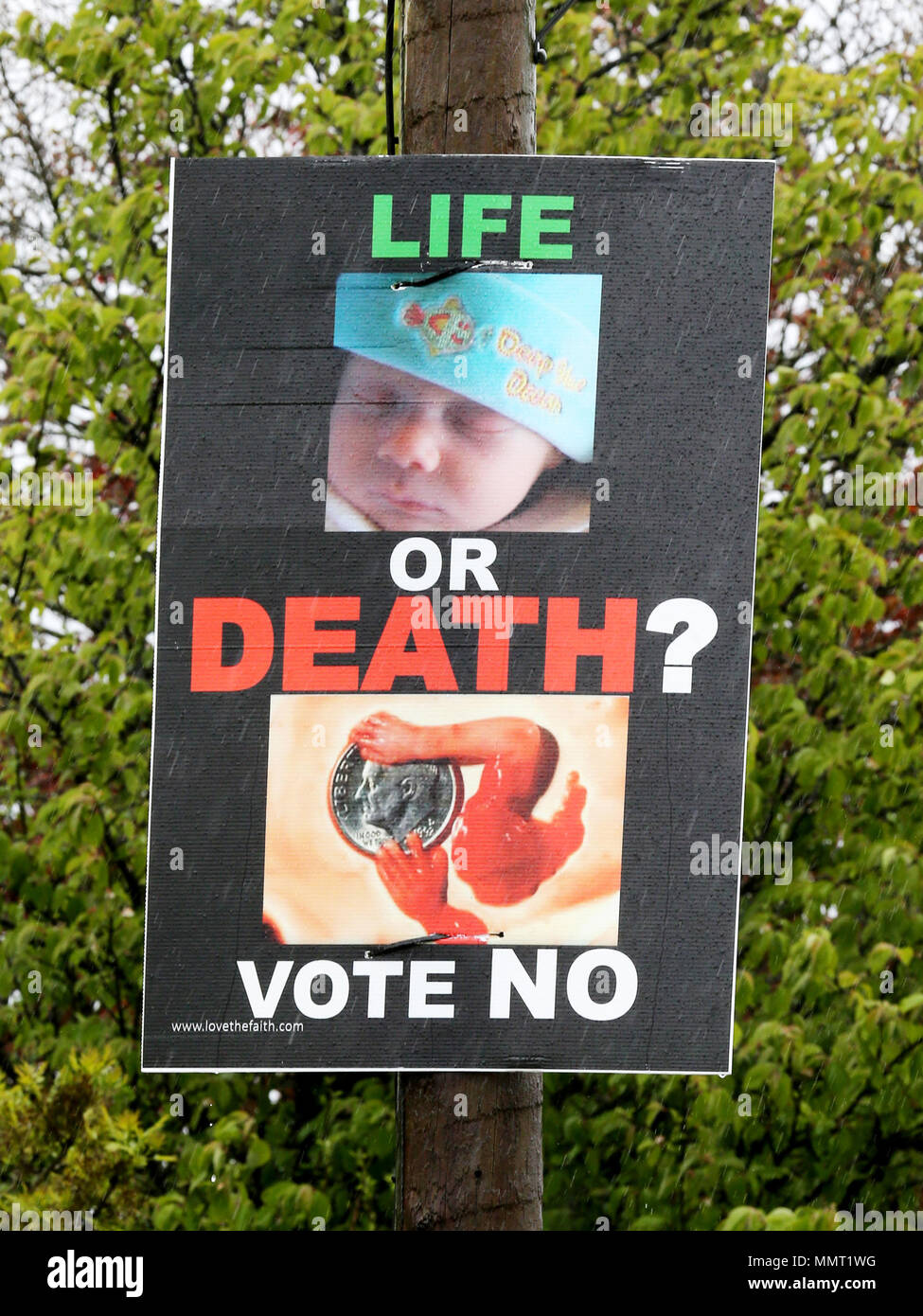 Anti abortion poster hi-res stock photography and images - Alamy