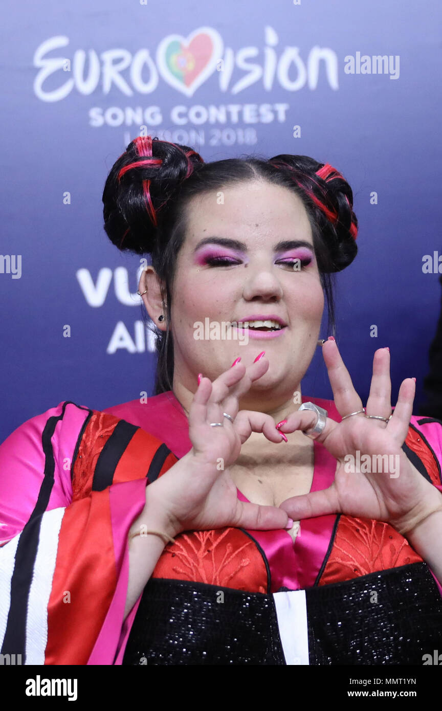 Lisbon, Portugal. 13th May, 2018. 12 May 2018, Portugal, Lisbon: Singer ...