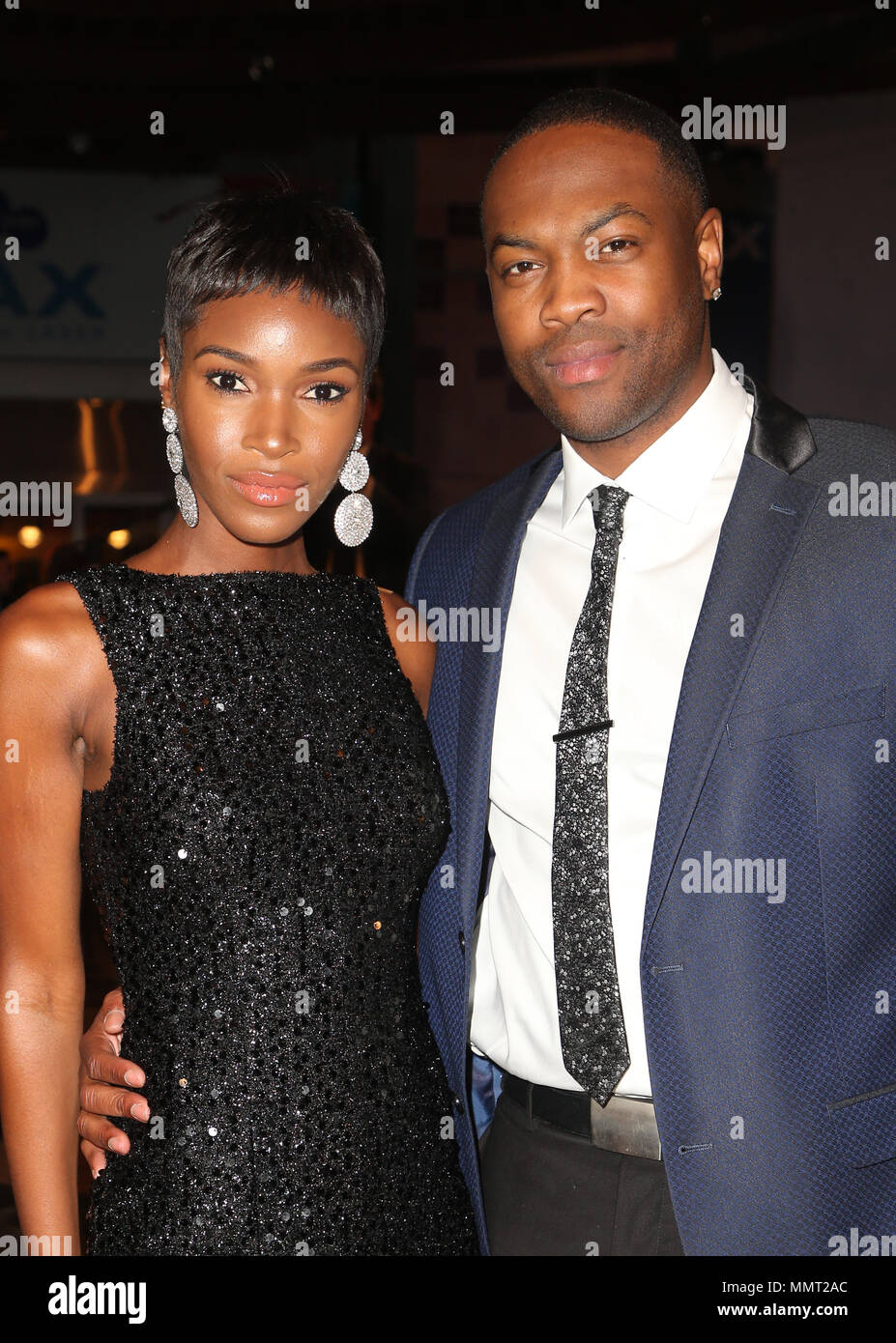 Los Angeles, Ca, USA. 12th May, 2018. Shane Moss, Ser'Darius Blain, at ...