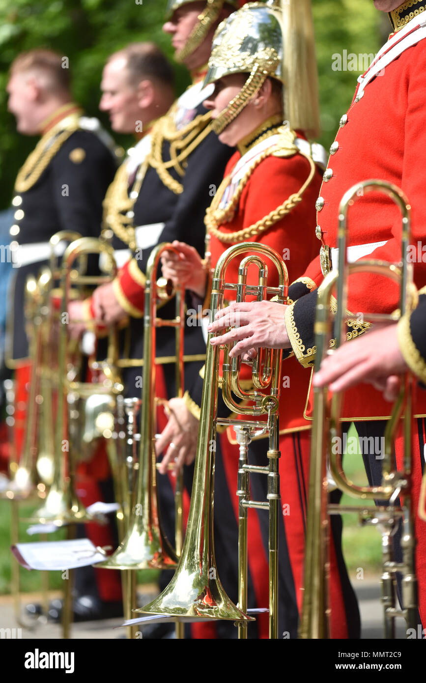 Hyde Park, London, UK. 13th May 2018. The Combined Cavalry Old Comrades ...