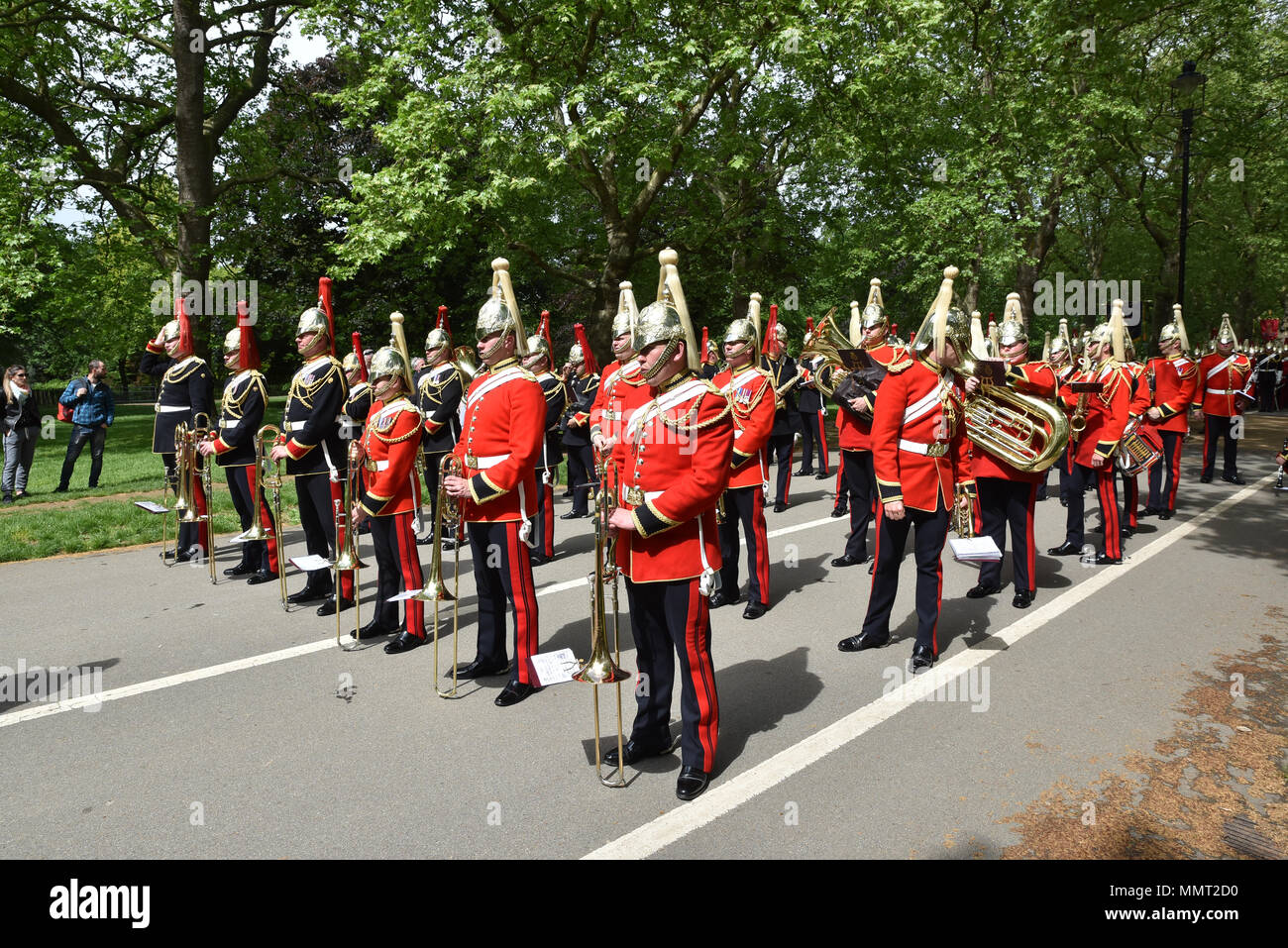 Combined cavalry old comrades association annual parade hi-res stock ...
