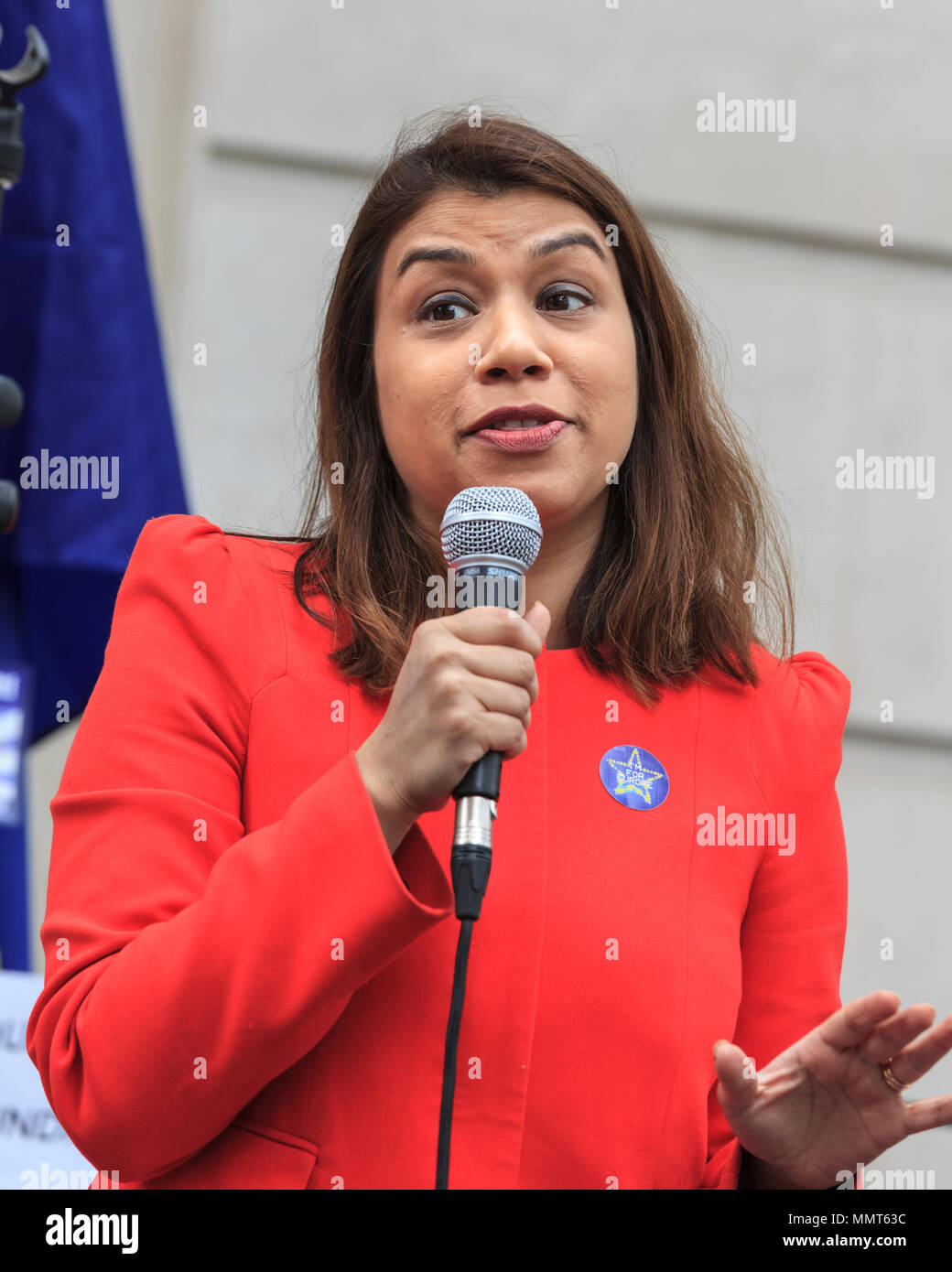 Westminster, London, 13th May 2018.Tulip Siddiq, Labour MP for ...