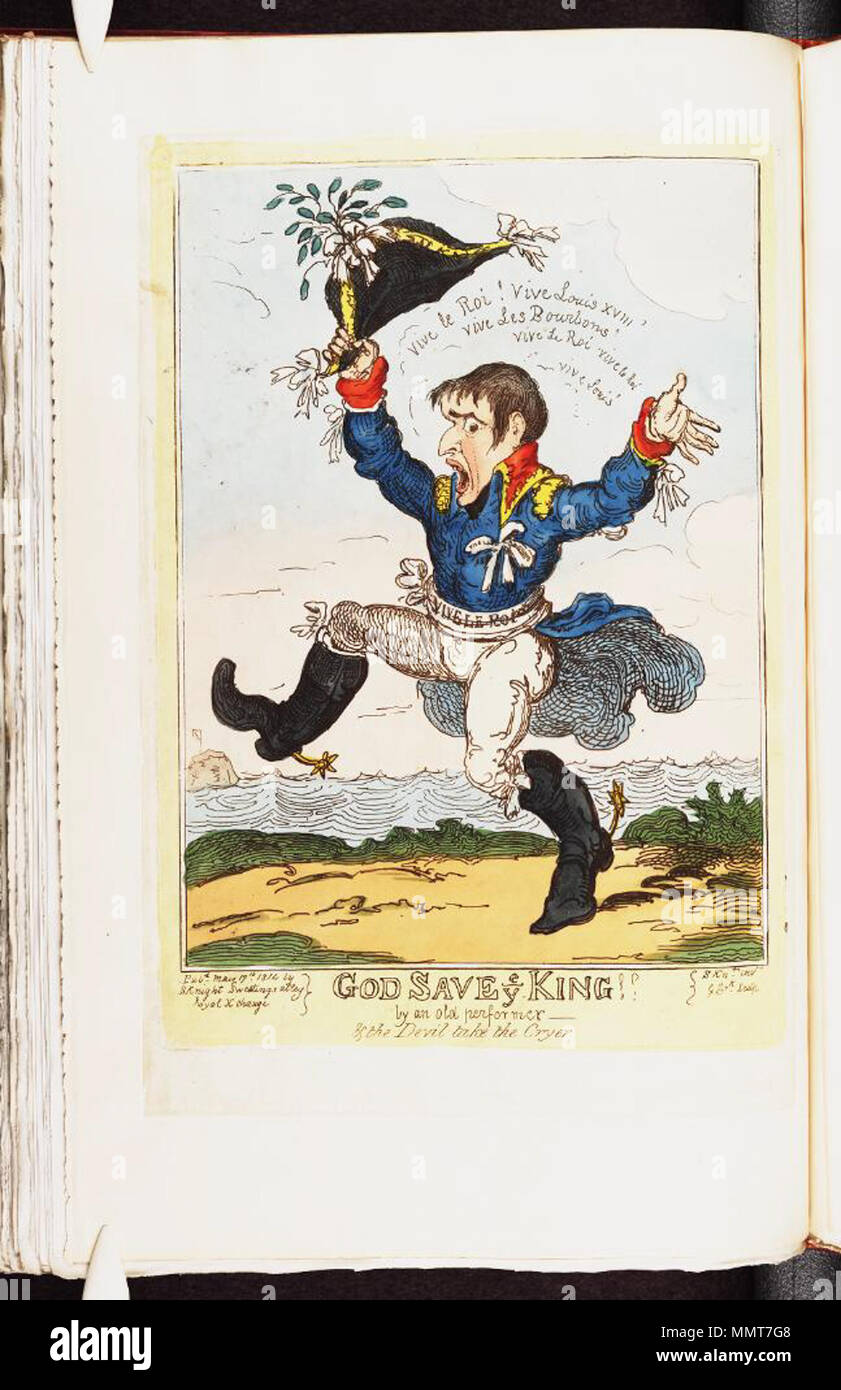 Napoleon Bonaparte Politieke Cartoon Image Of British Political
