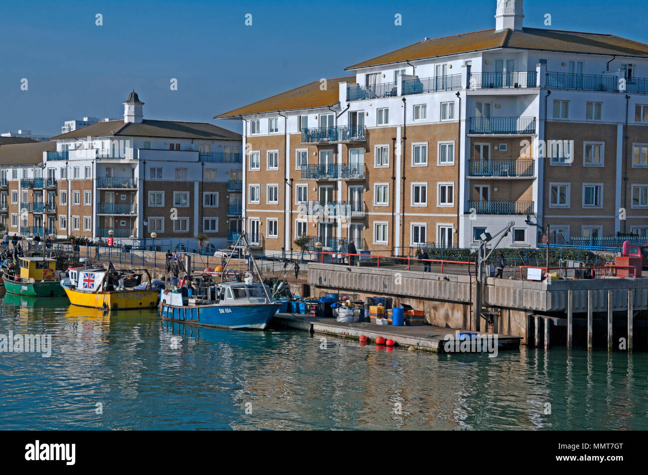 Brighton marina fishing boat hi-res stock photography and images - Alamy