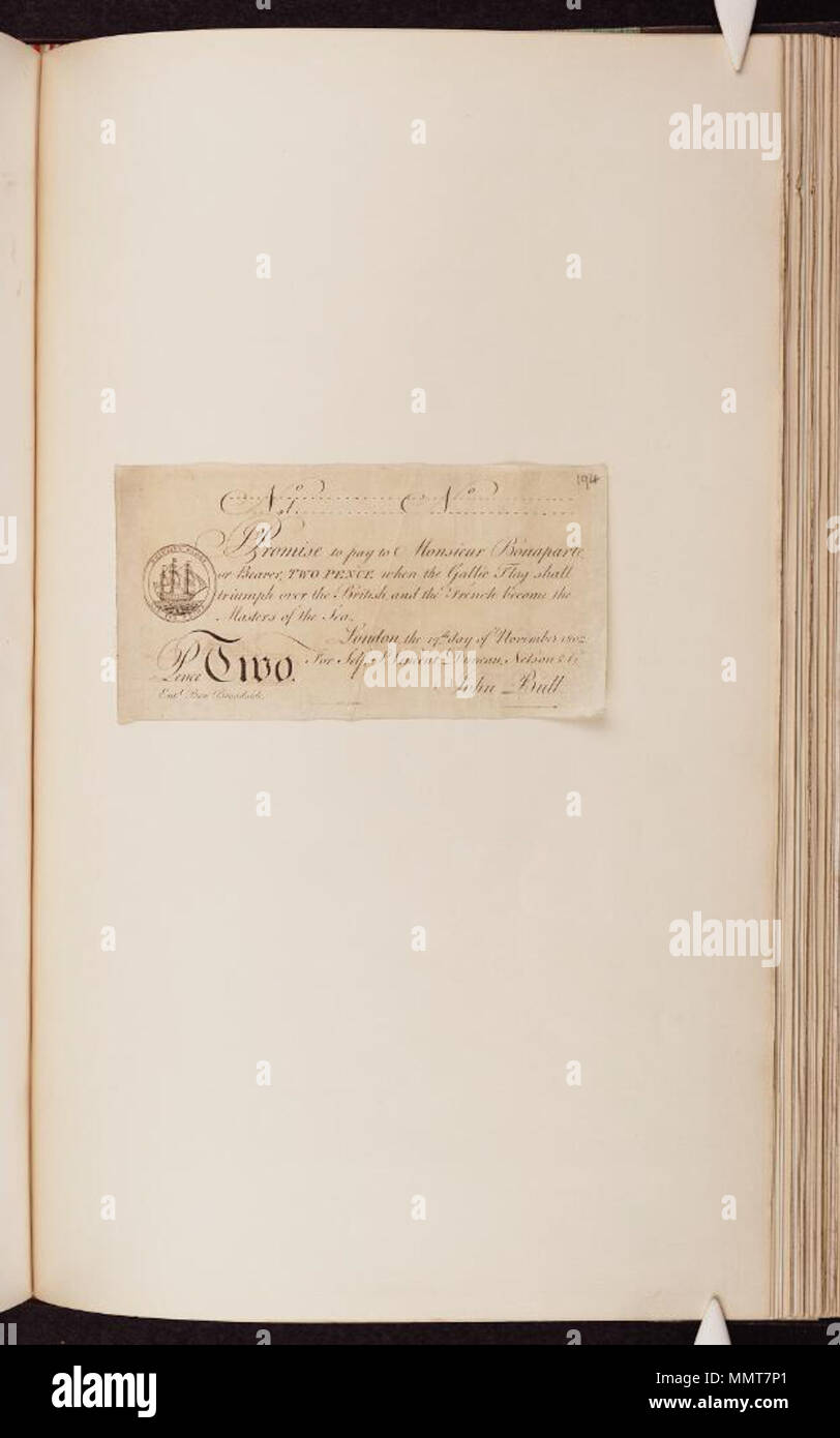 1803 political cartoon hi-res stock photography and images - Alamy