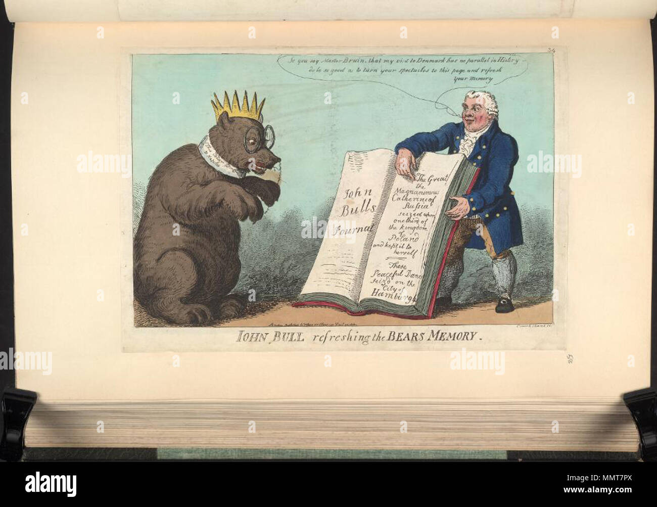 Russian bear cartoon hi-res stock photography and images - Alamy