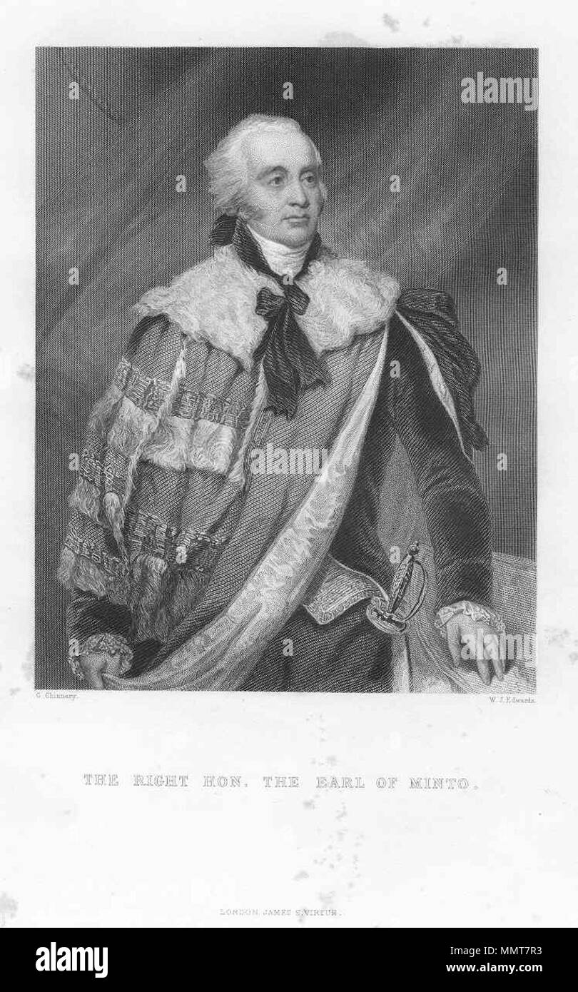 Portrait of Gilbert Eliot, 1st Earl of Minto (1751-1814). circa 1811 ...