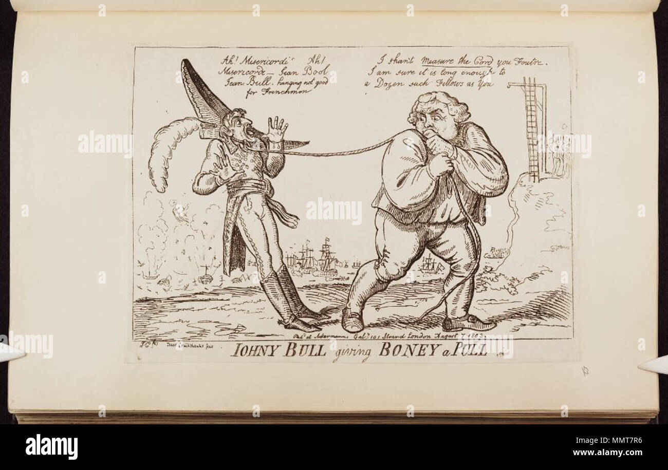 1803 political cartoon hi-res stock photography and images - Alamy