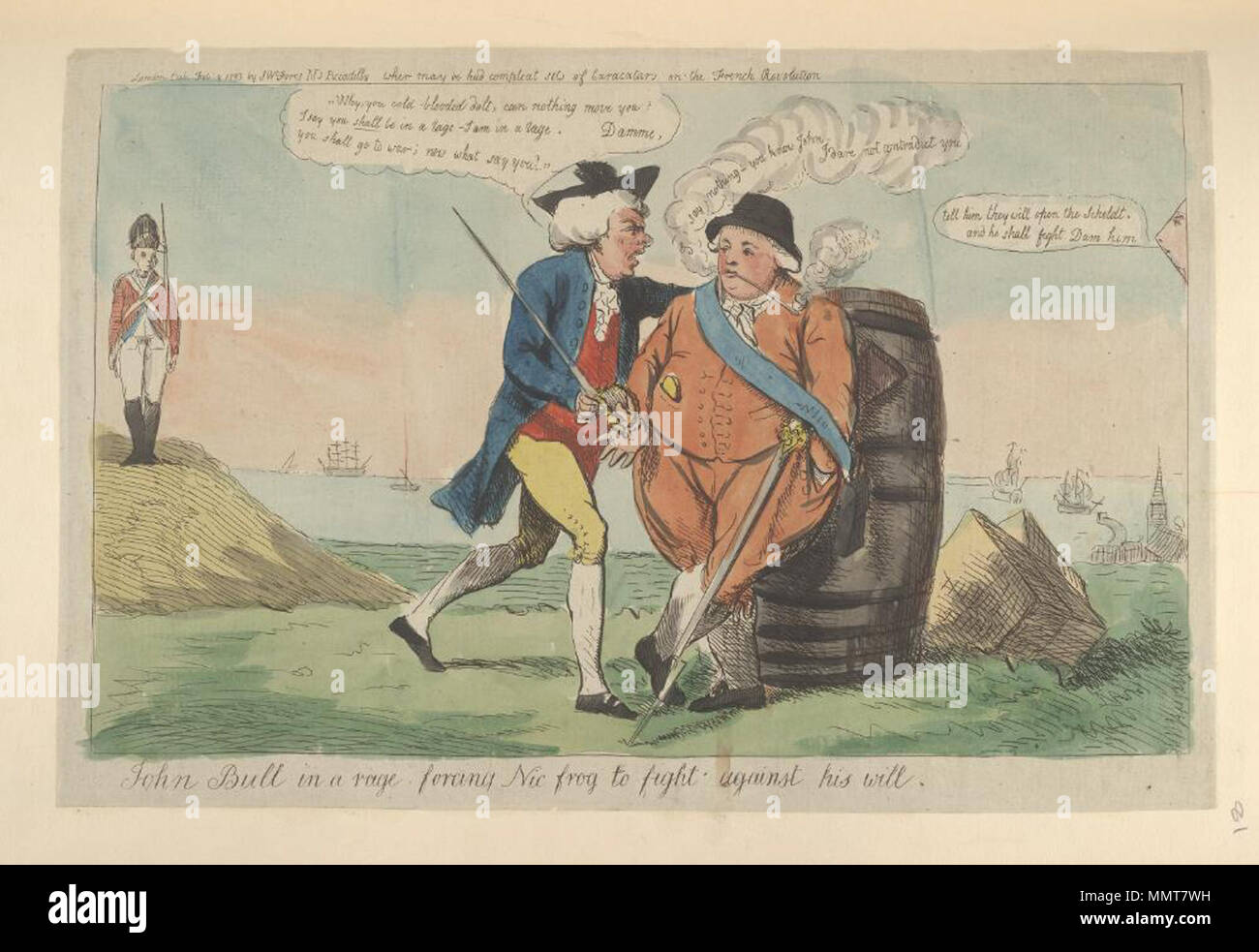 British Political Cartoon And John Bull High Resolution Stock ...