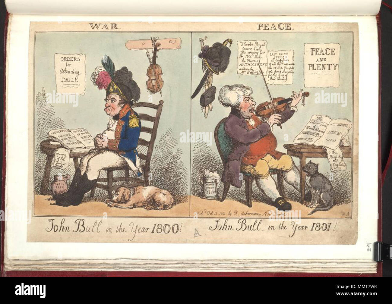 British political cartoon and john bull hi-res stock photography and ...