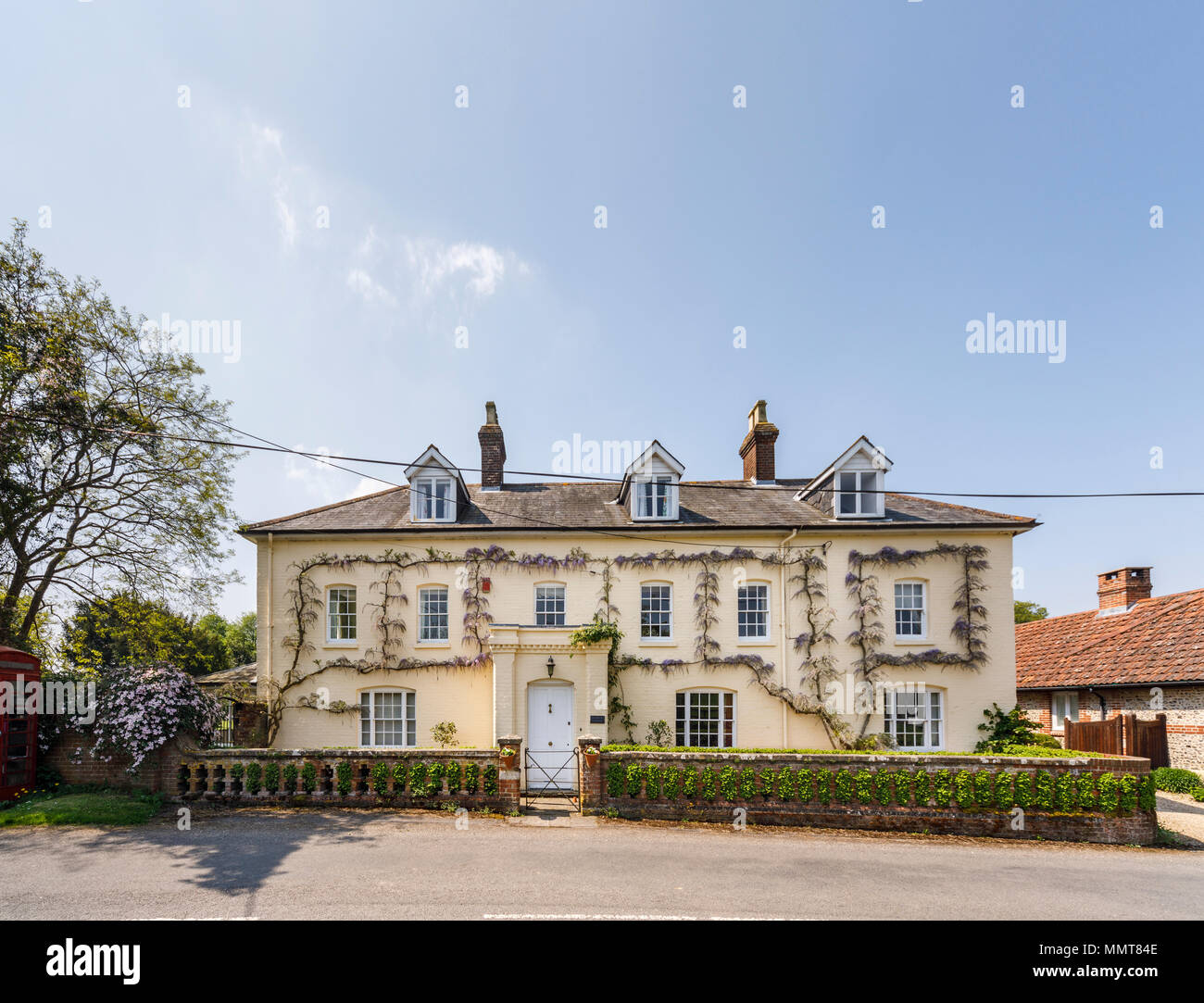 Large elegant country house in East Stratton, a pretty small village ...