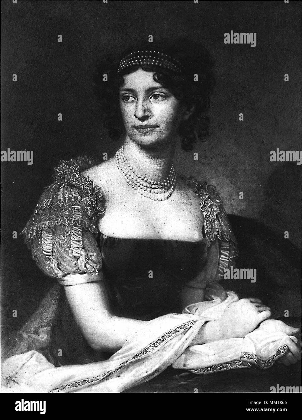 . Princess Margaret Dolgorukaya (1785-1814), neé Apayschikova . 1811 ...