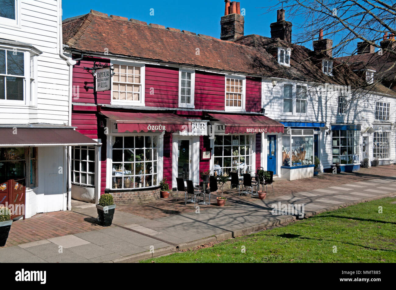 Tenterden, Restaurant, Kent, England Stock Photo - Alamy
