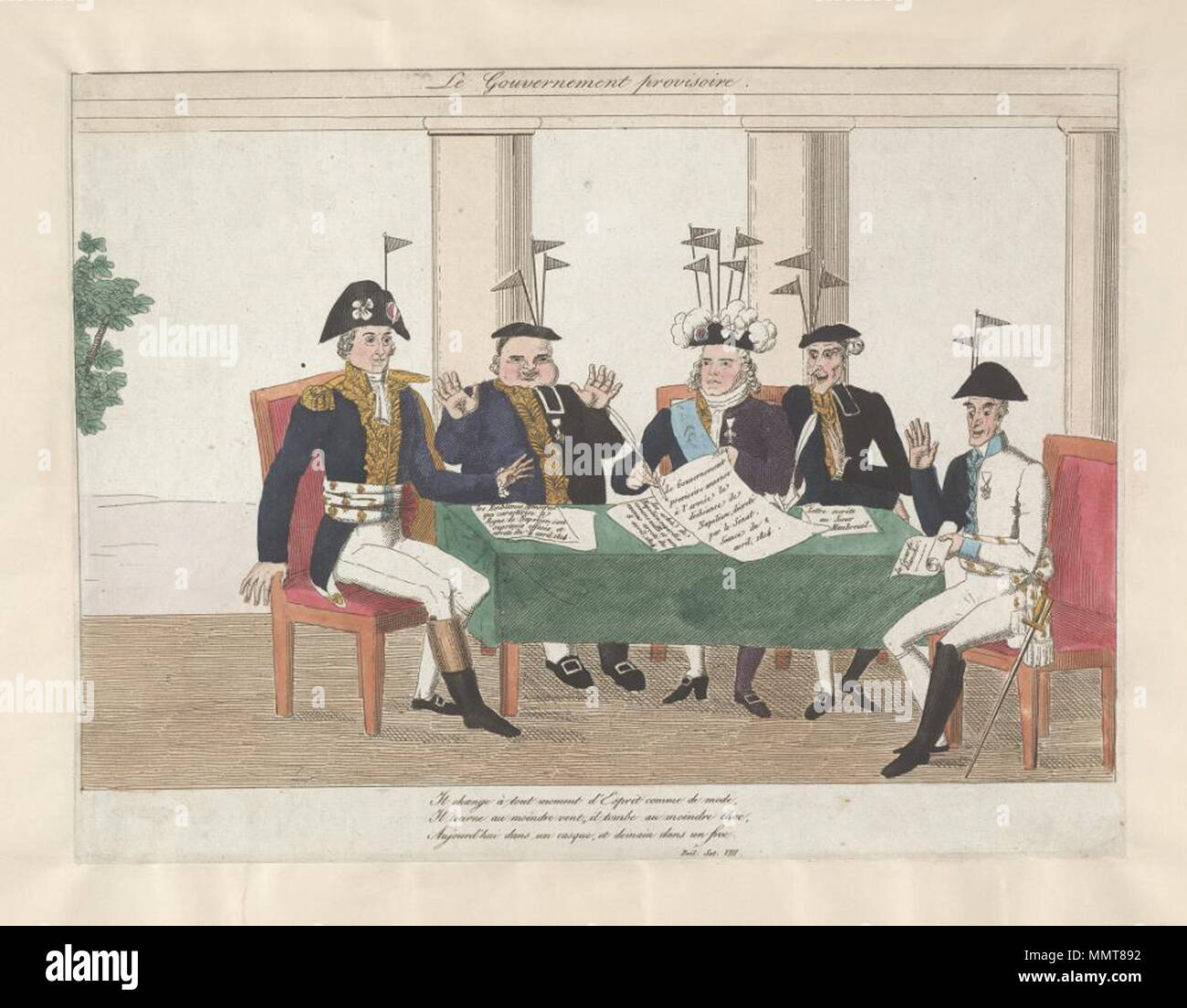 French Political Cartoon High Resolution Stock Photography and Images ...