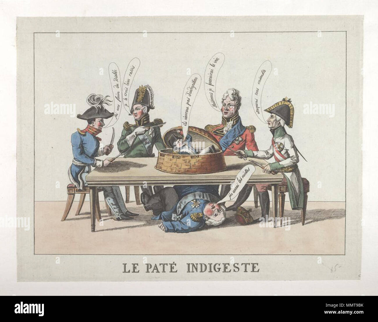 Bodleian Libraries, Le paté indigeste Stock Photo - Alamy