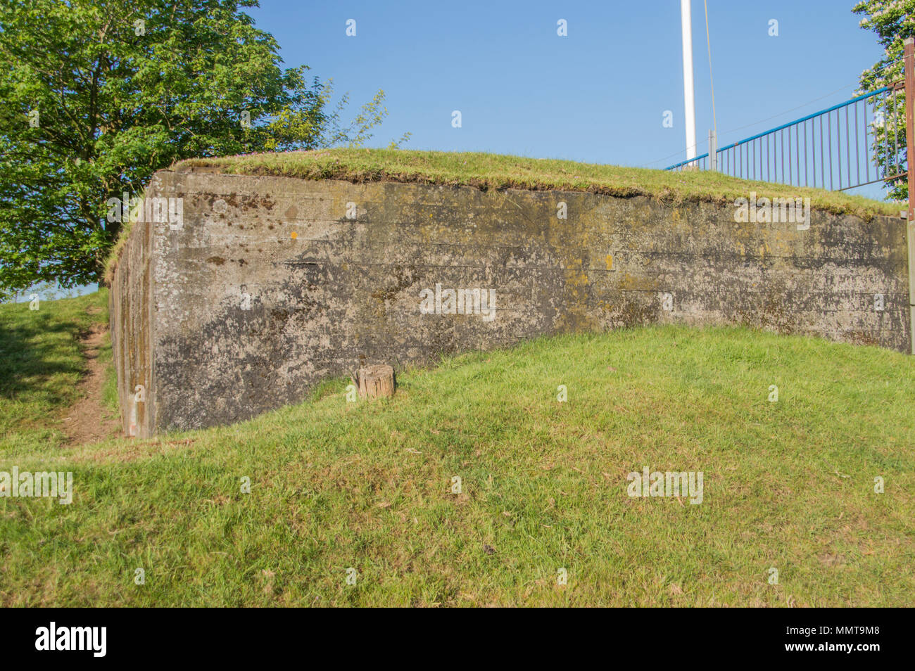 World War 2 Bunker Around Muiden The Netherlands Stock Photo - Alamy