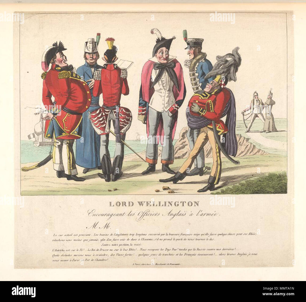 Officiers anglais hi-res stock photography and images - Alamy