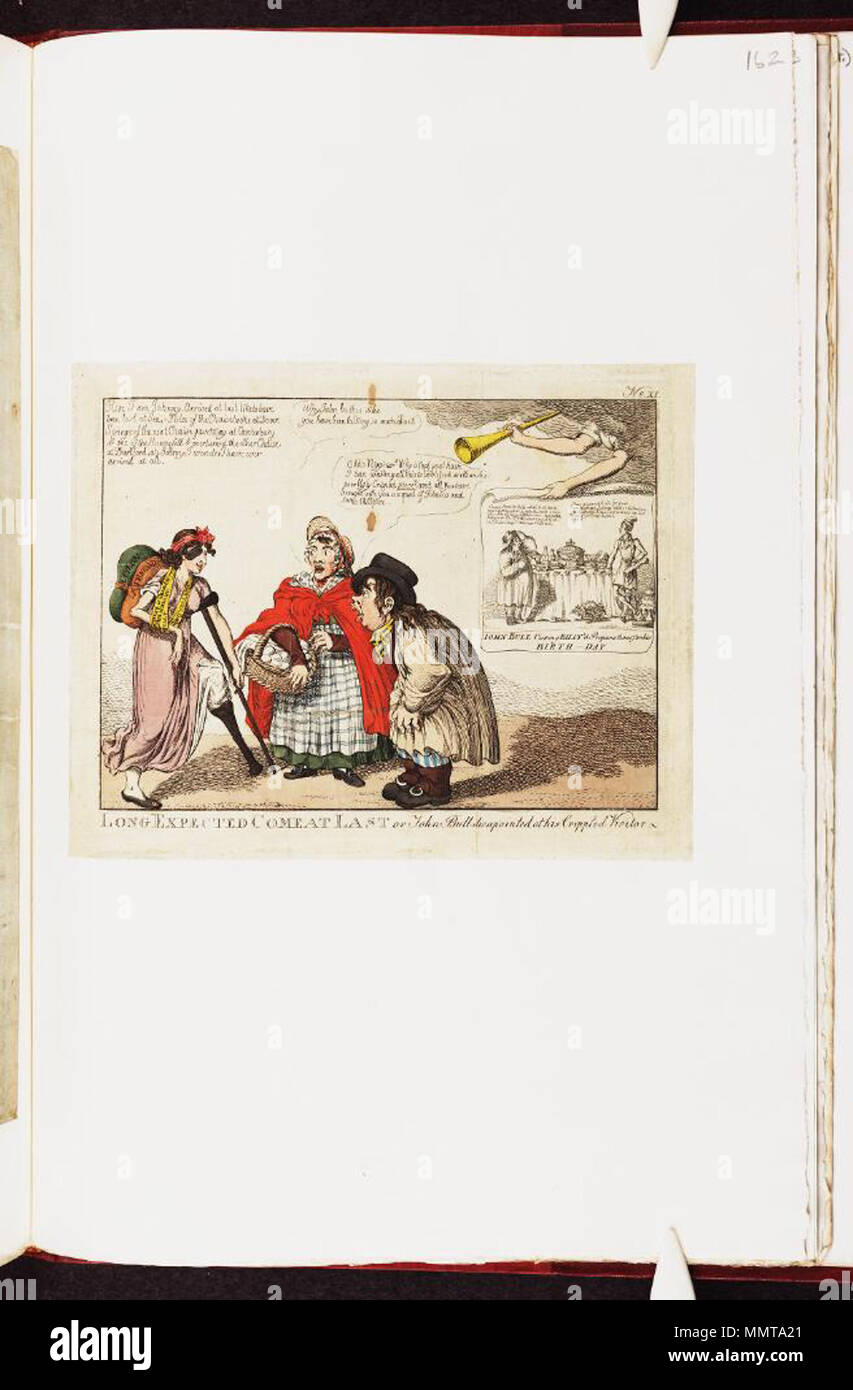 1803 political cartoon hi-res stock photography and images - Alamy