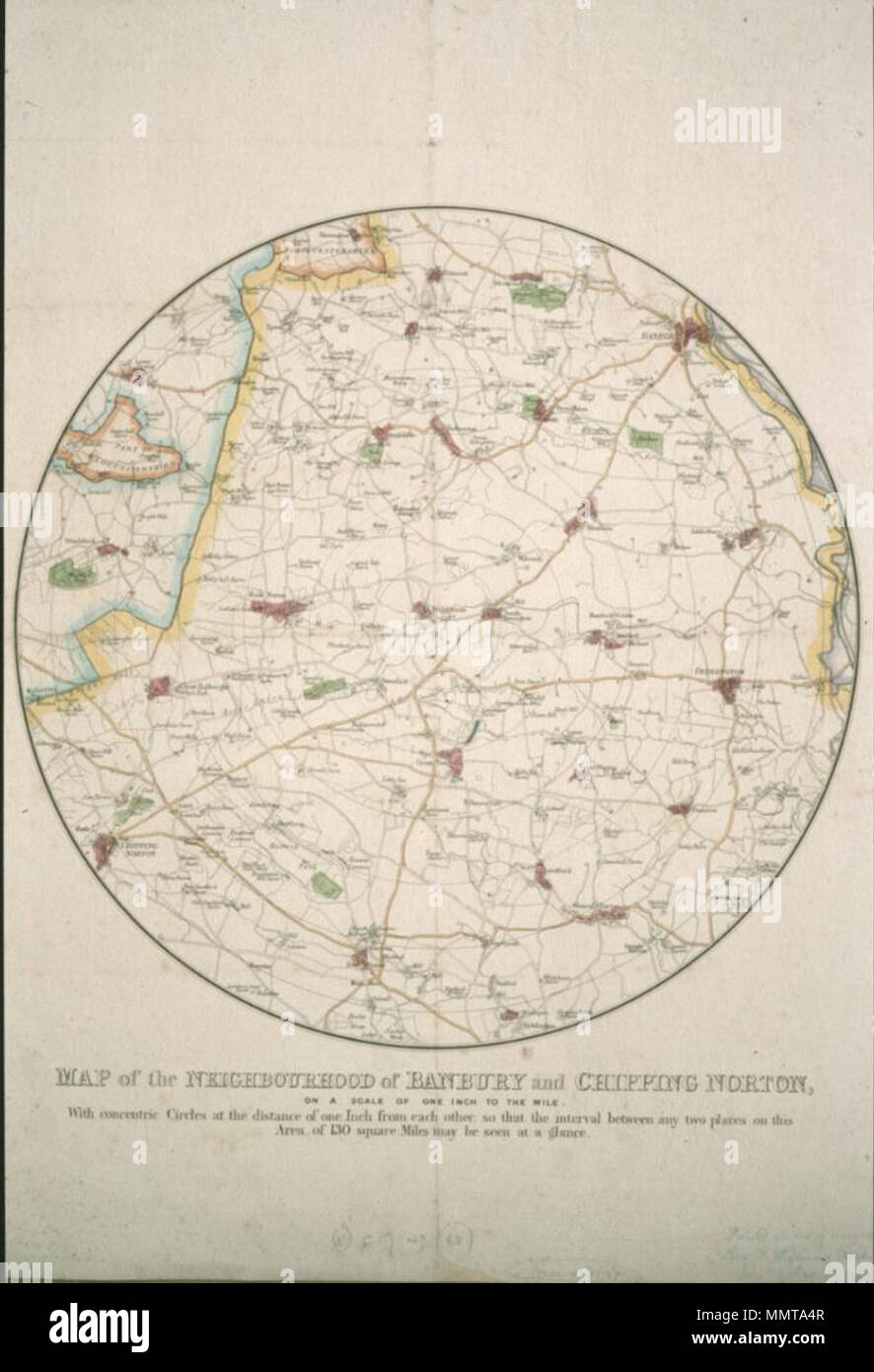 Concentric circles map hi-res stock photography and images - Alamy