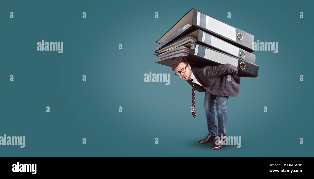 Man carrying a file hi-res stock photography and images - Alamy