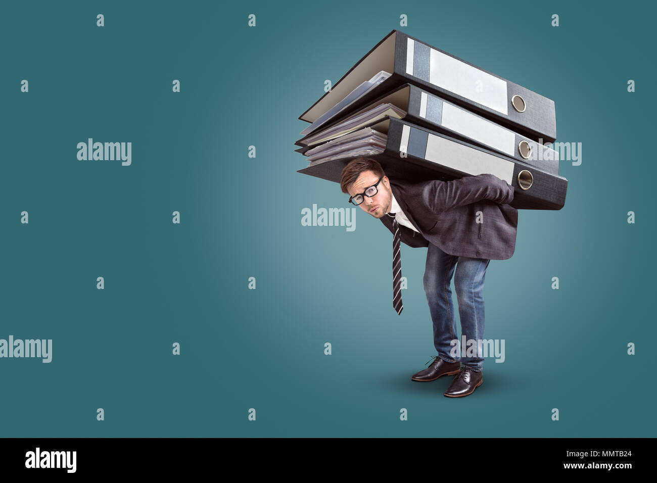Man carrying a file hi-res stock photography and images - Alamy