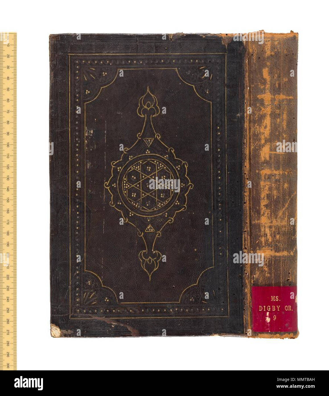. Fine Mamluk binding. Egyptian or Syrian, 15th century. Brown goatskin ...
