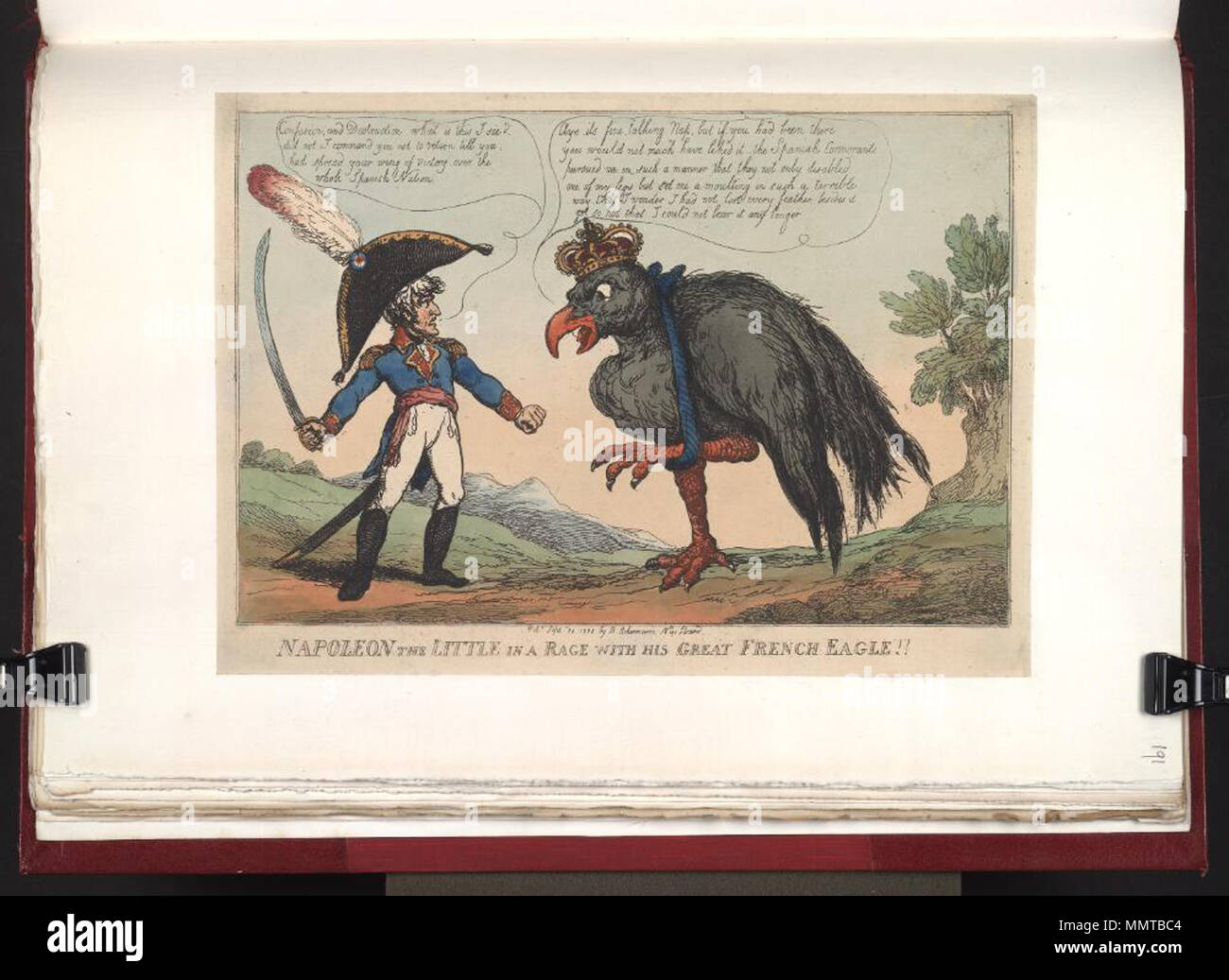 Napoleon bonaparte cartoon hi-res stock photography and images - Alamy