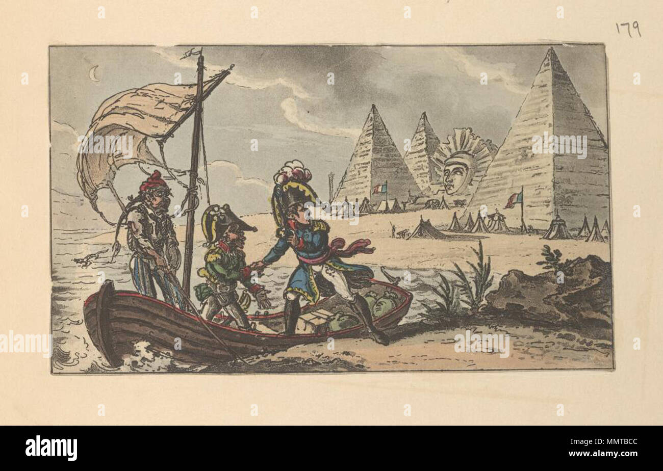 . English: Print; Illustration to Combe, William, The life of Napoleon ...