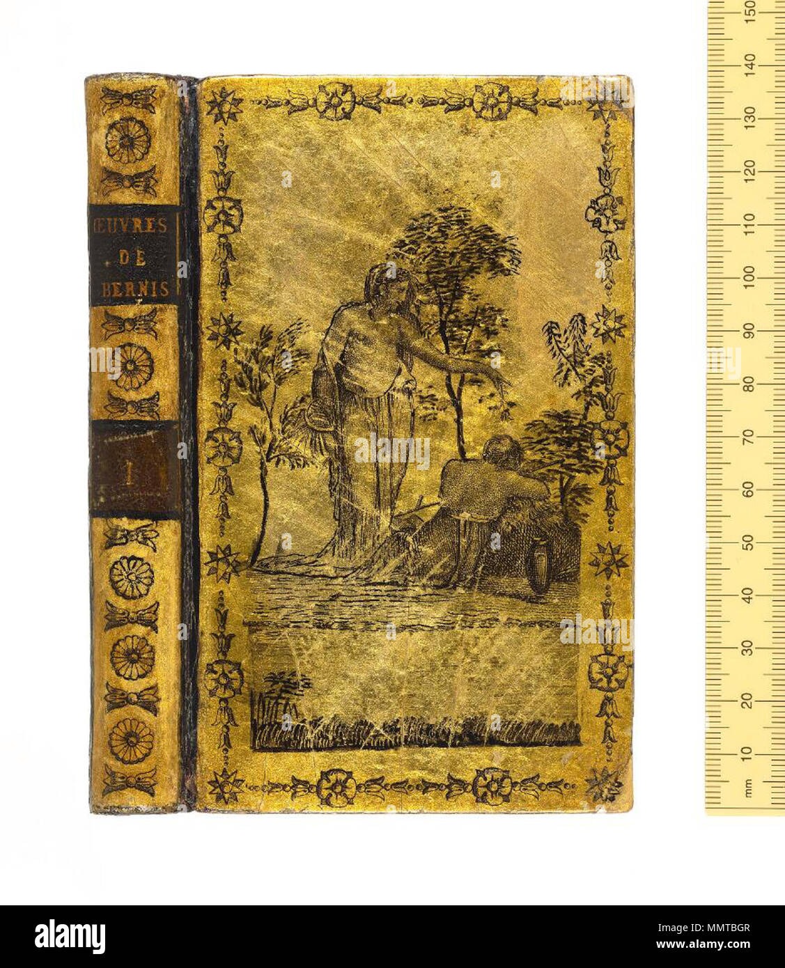 . Varnished binding. French, early 19th century. Made by varnishing ...