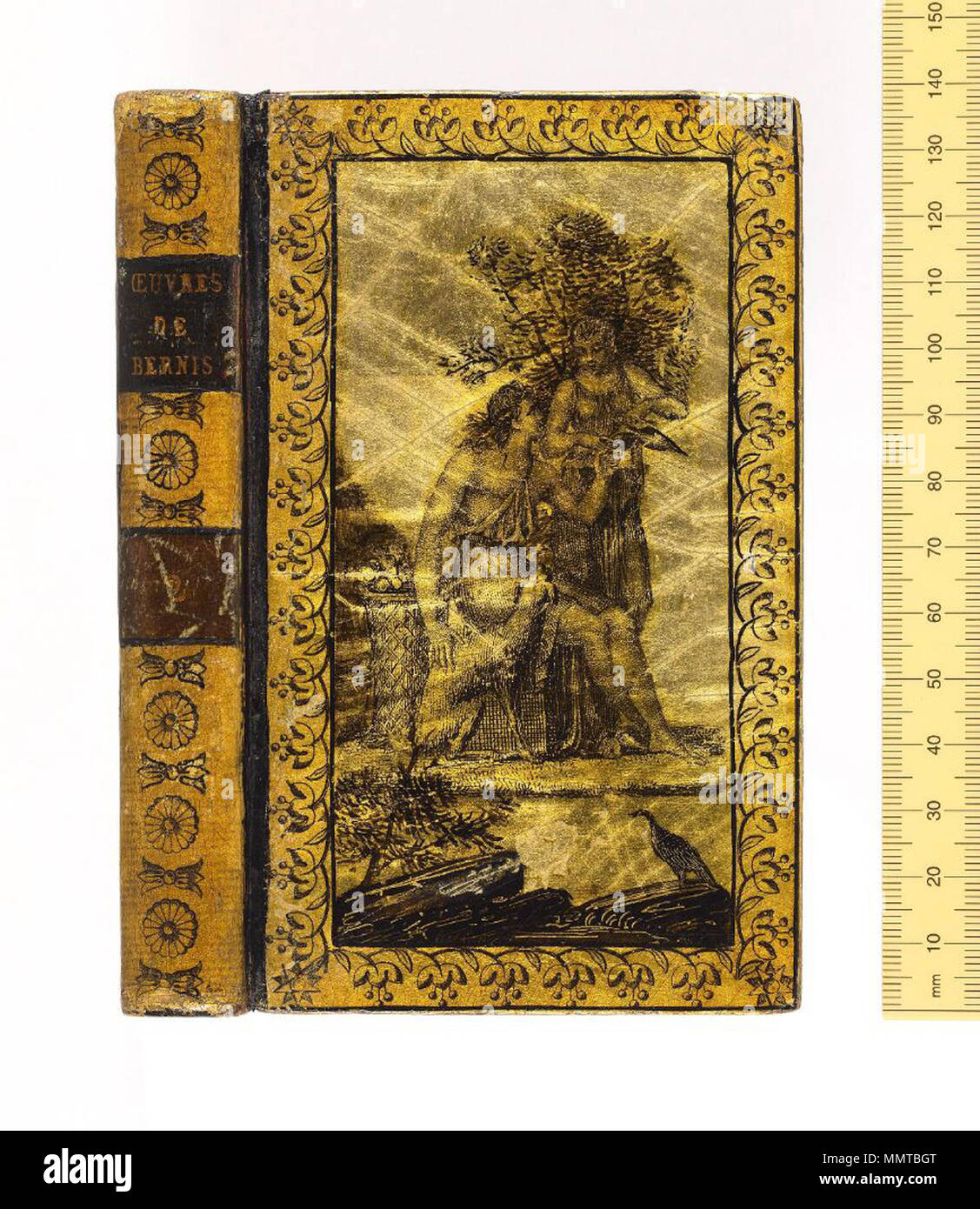 . Varnished binding. French, early 19th century. Made by varnishing ...