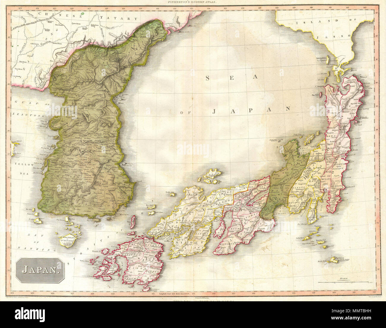 Pinkerton map hi-res stock photography and images - Alamy