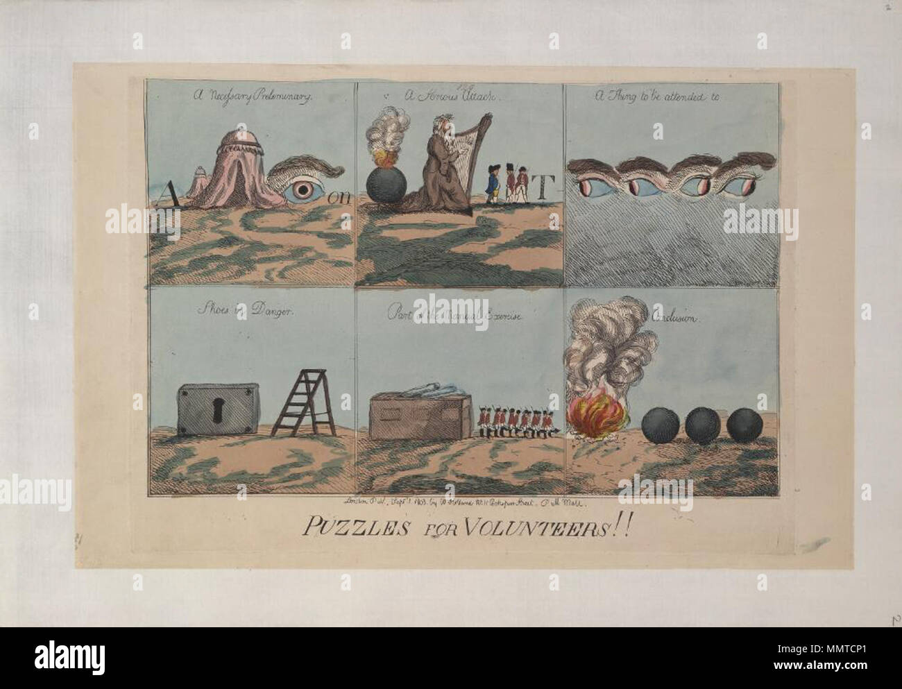 1803 political cartoon hi-res stock photography and images - Alamy