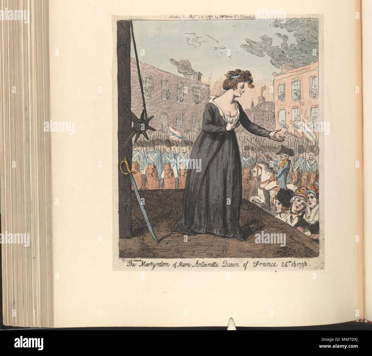 French revolution political cartoon hi-res stock photography and images ...