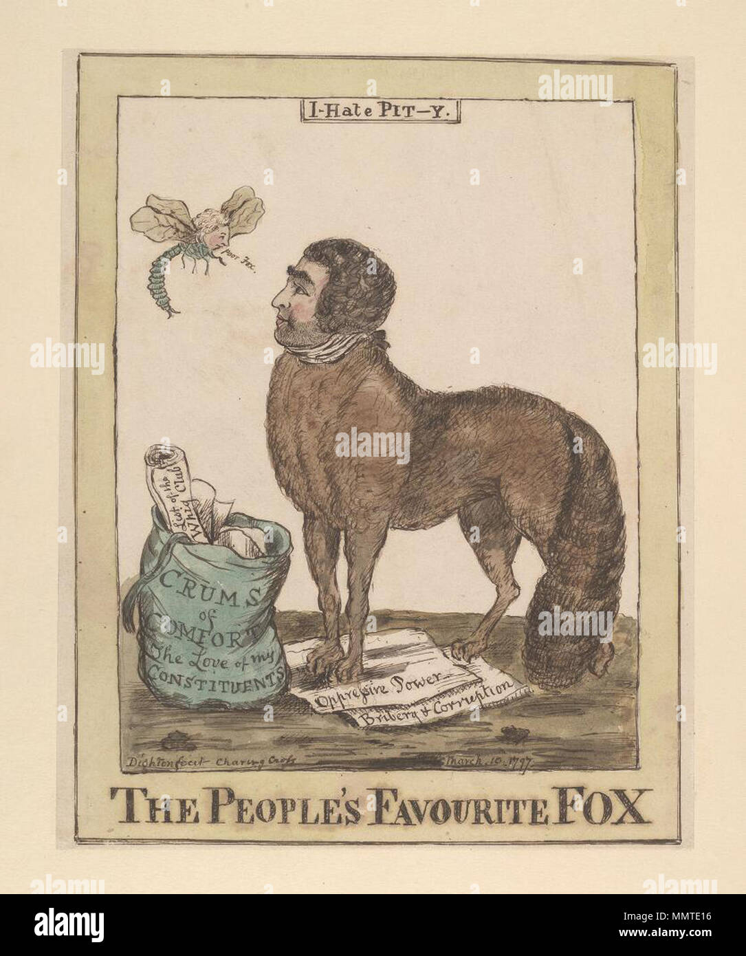 Political satire of the 18th century hi-res stock photography and ...