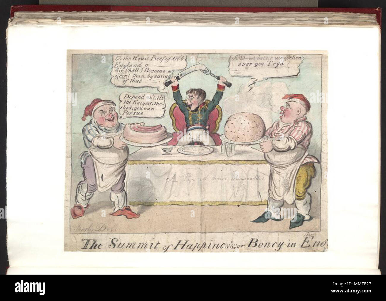 1803 political cartoon hi-res stock photography and images - Alamy