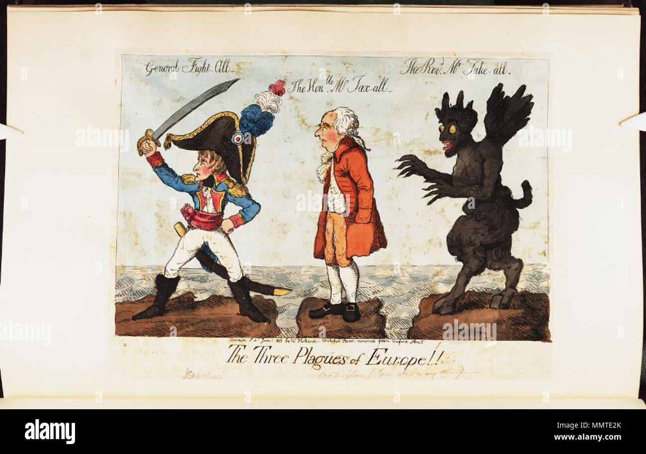 Napoleon Political Cartoon