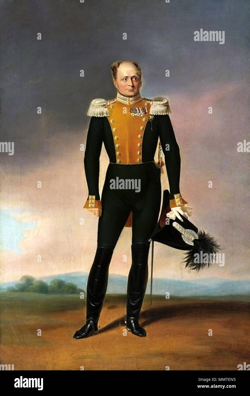 Portrait of Alexander I of Russia.. 1820s. Dawe Alexander I of Russia ...