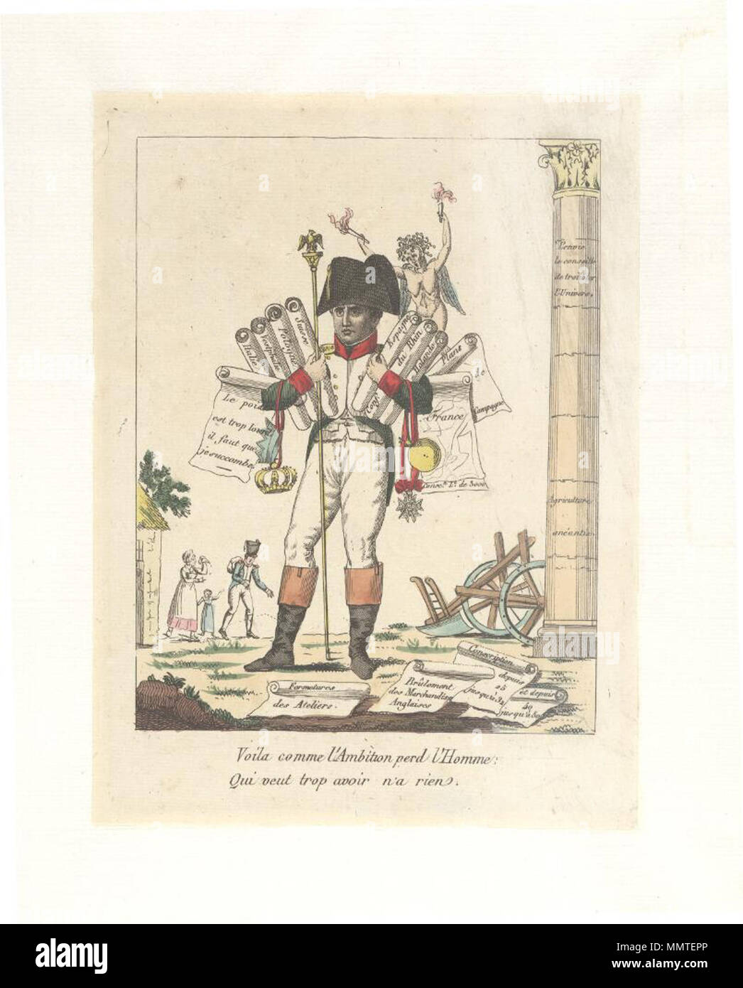 French napoleonic art Cut Out Stock Images & Pictures - Alamy