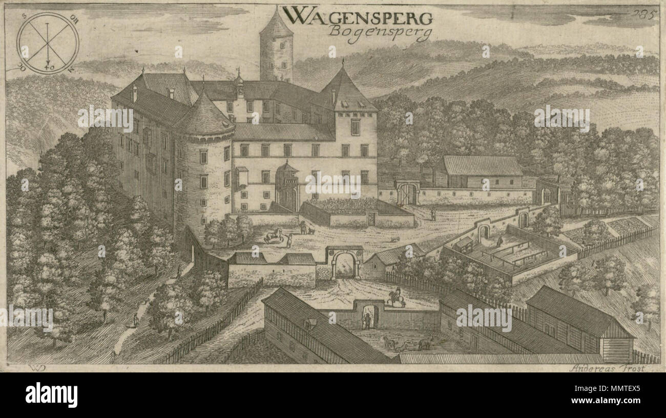 Bogenšperk - Valvasor Stock Photo - Alamy