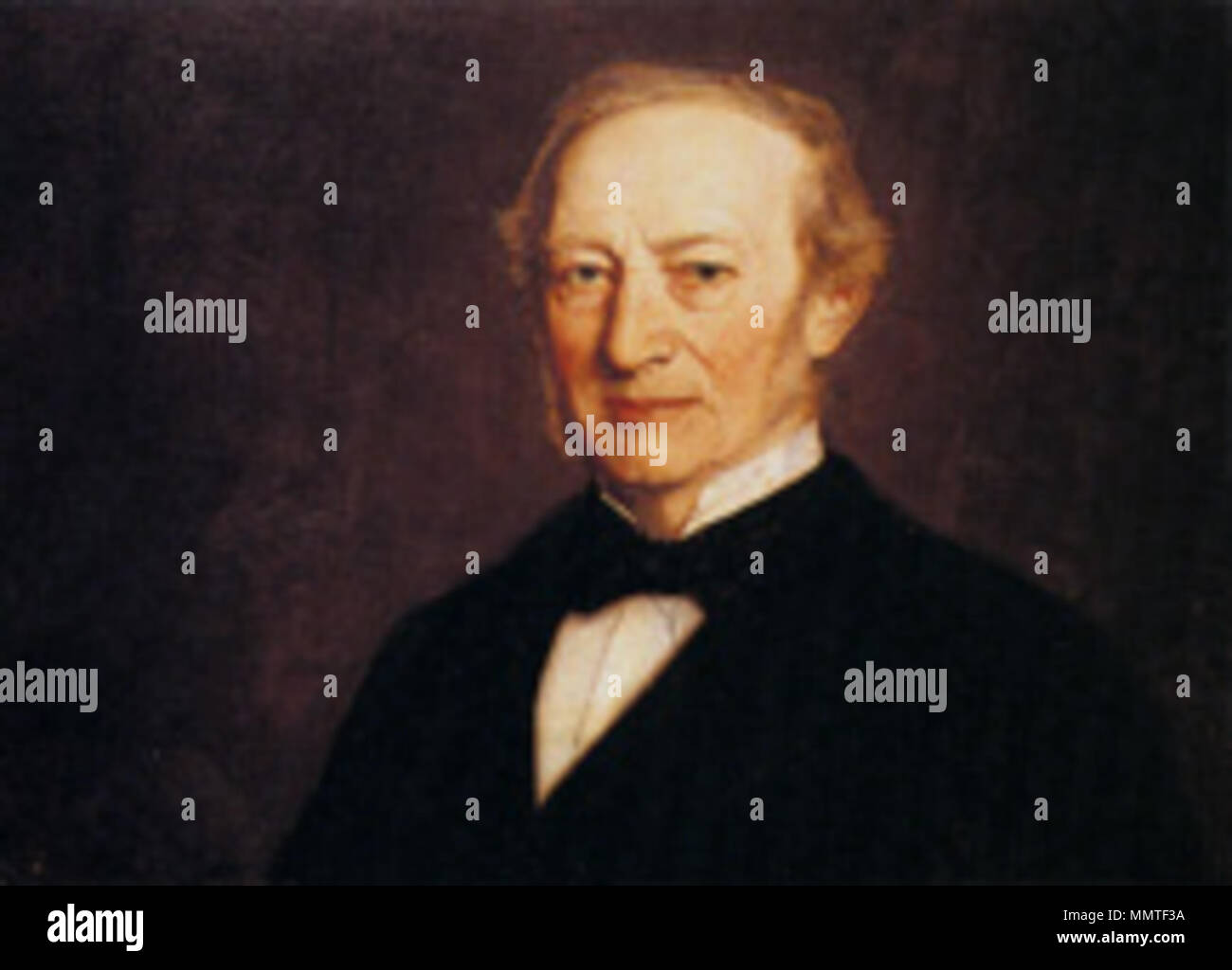 . detail Portrait of August Bolten. 1883. BoltenA Stock Photo - Alamy