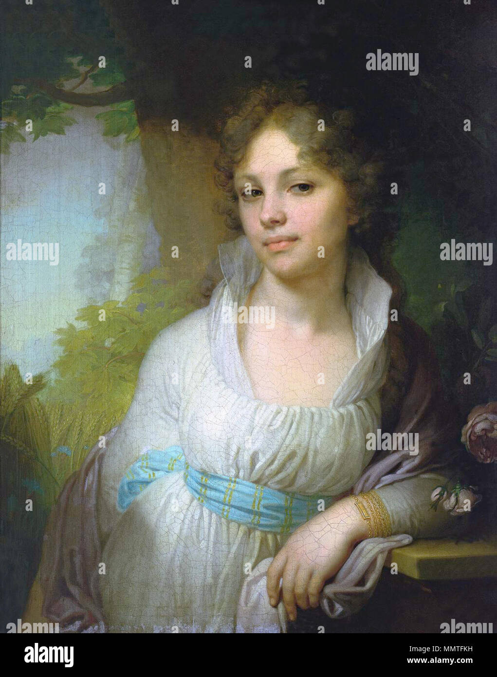 Portrait of Maria Lopukhina (1777-1805). 1797. Borovikovsky maria ...
