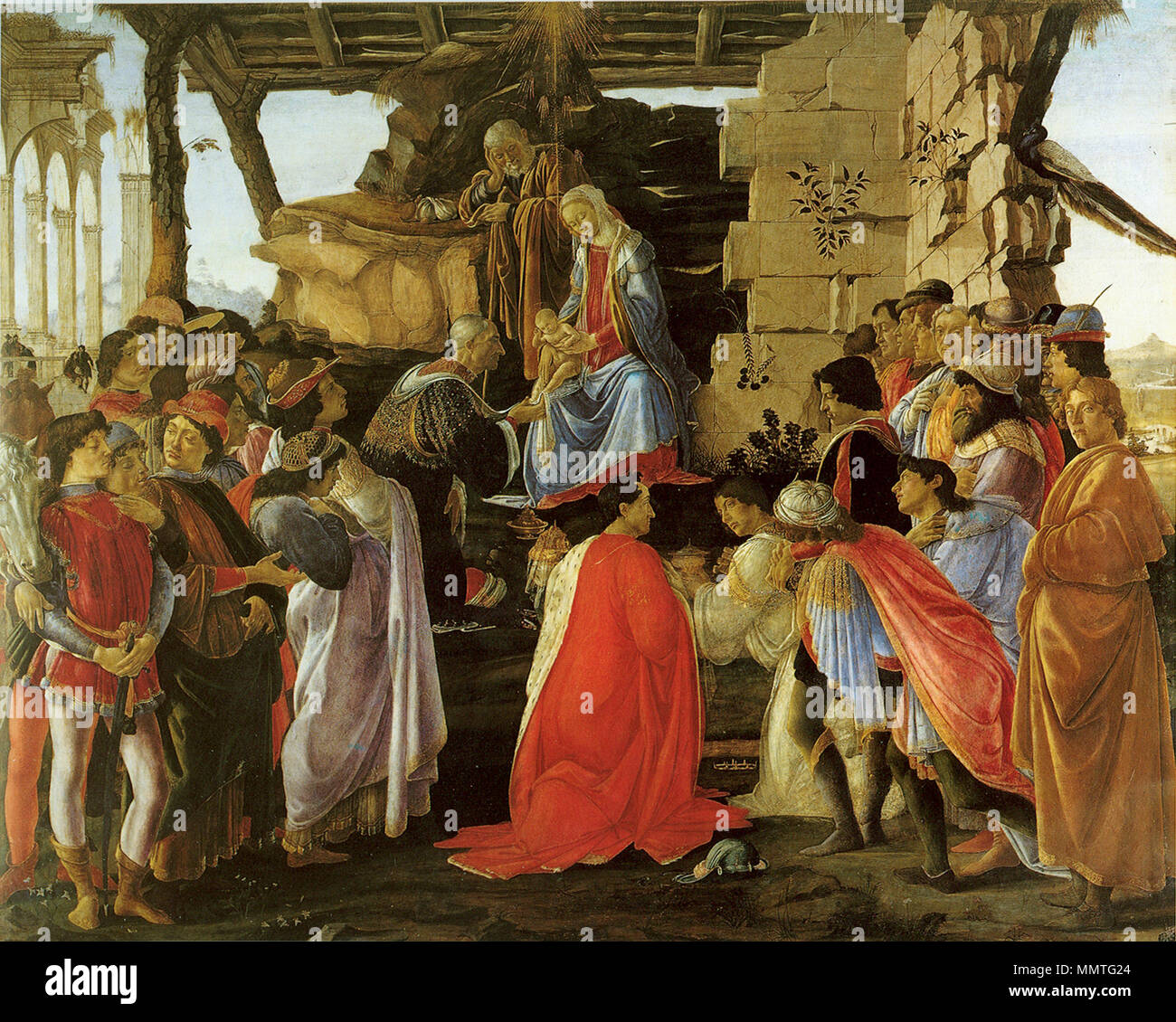Sandro botticelli adoration magi hi-res stock photography and images - Alamy