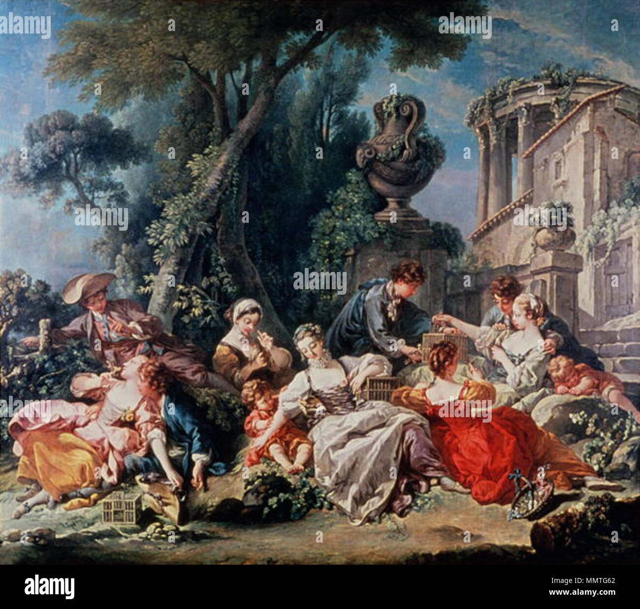 Francois boucher pastoral hi-res stock photography and images - Alamy