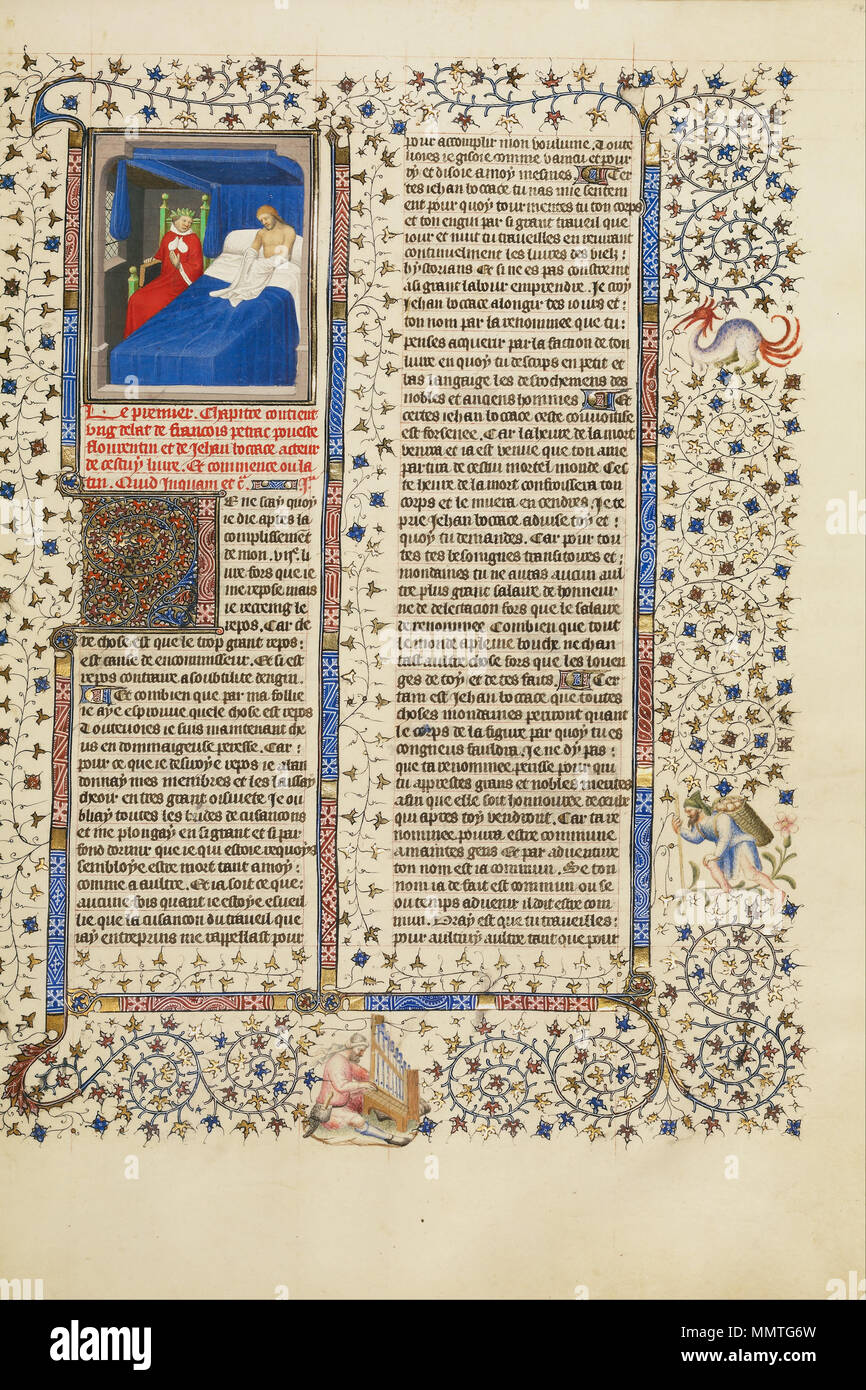 Vision of the laurel crowned petrarch hi-res stock photography and ...