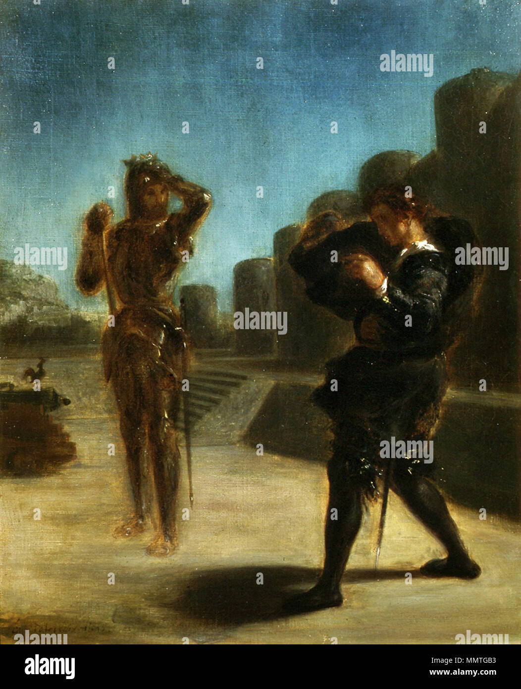 Ghost of hamlet's father theatre hi-res stock photography and images ...