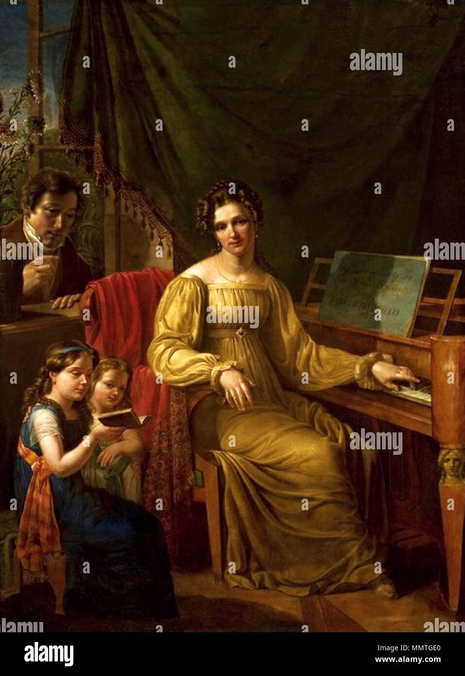 Artistic family depiction hi-res stock photography and images - Alamy