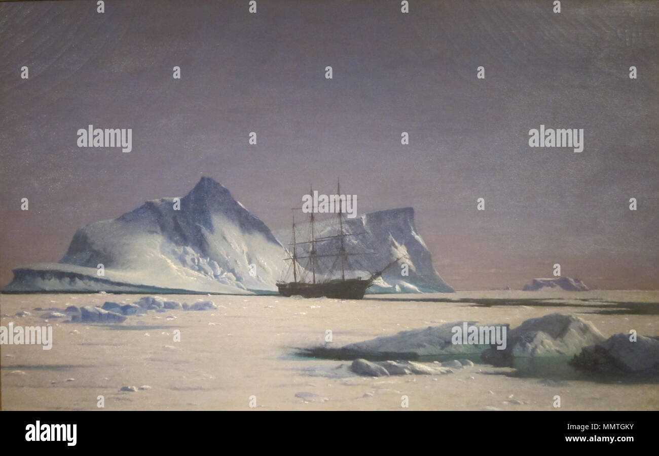 Scene in the Arctic. circa 1880. 'Scene in the Arctic' by William Bradford, De Young Museum ...