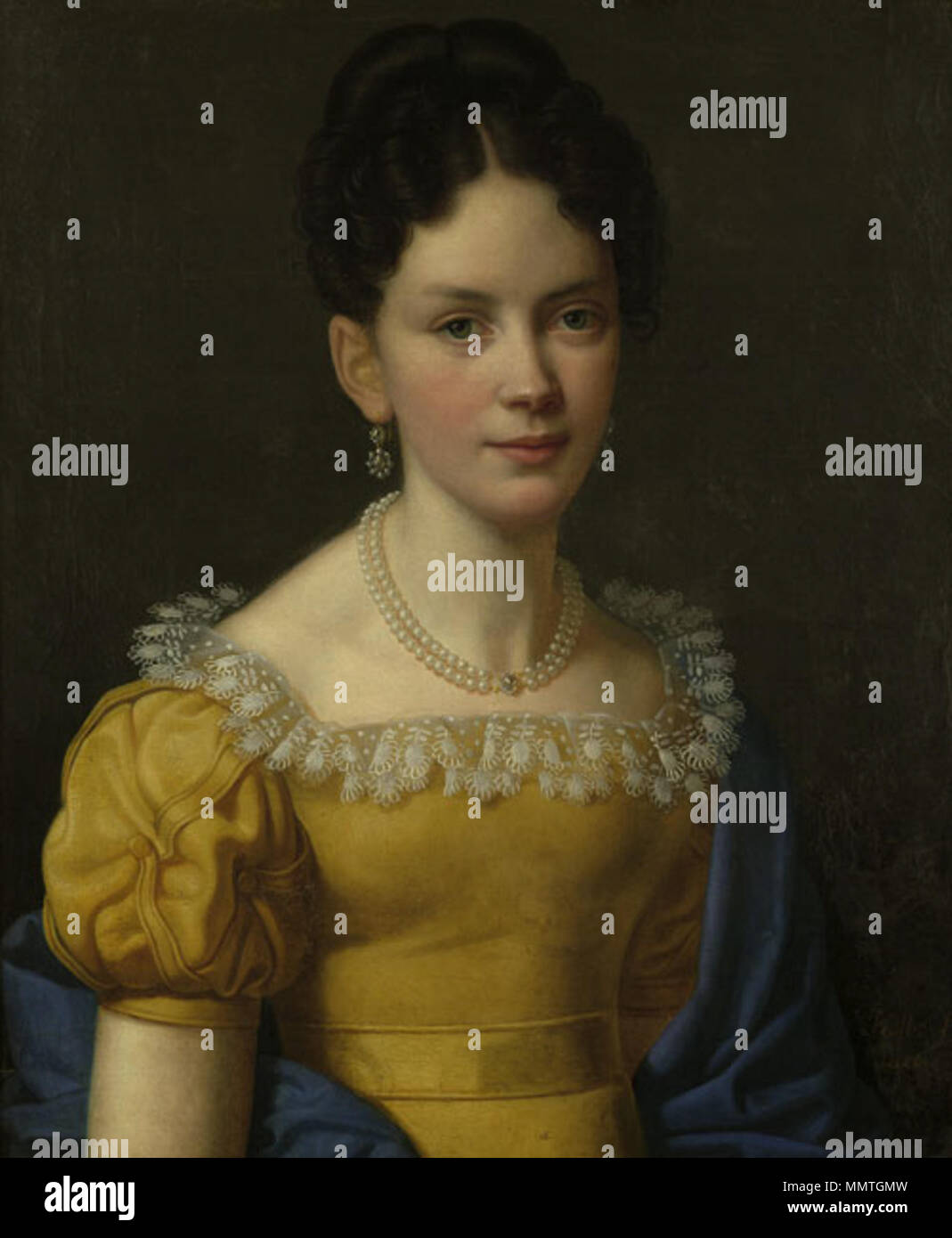 . English: Portrait of a Lady Deutsch: Bildnis einer jungen Dame . 1826 ...