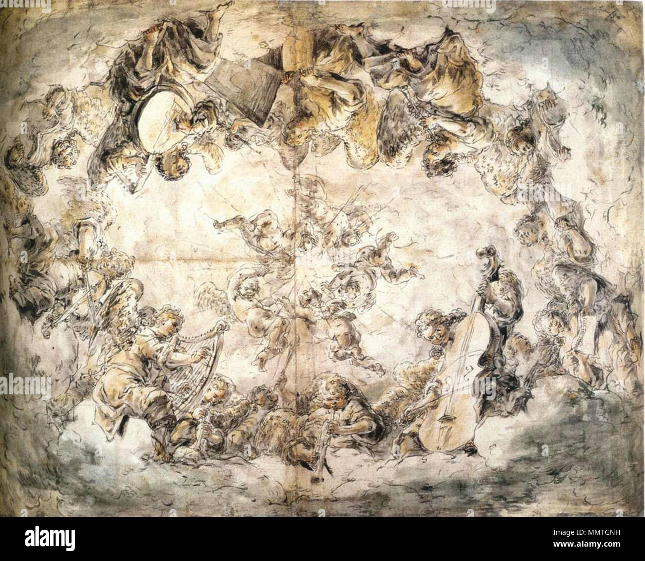 . recto Concert of Angels). between 1650 and 1652. Bramer, Leonaert ...